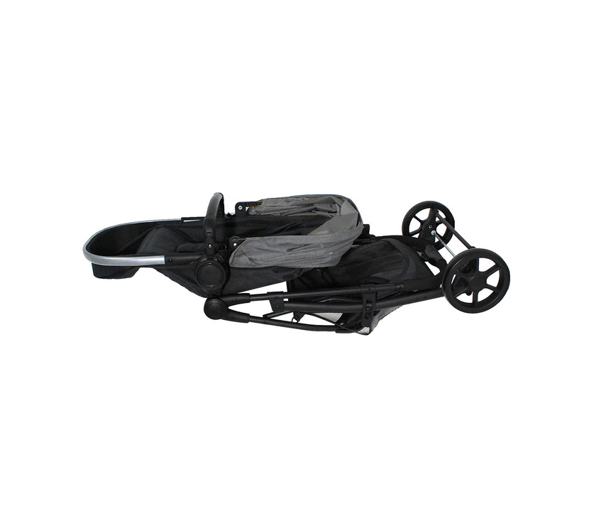 Porto Anthracite convertible trio - Baby strollers - Asalvo
