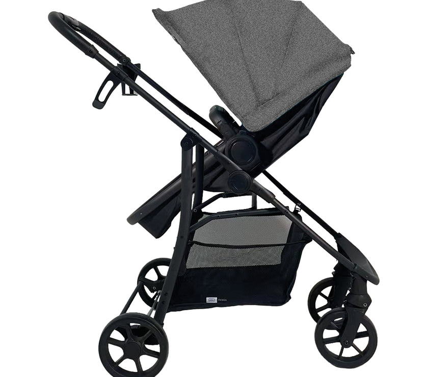 Porto Anthracite convertible trio - Baby strollers - Asalvo