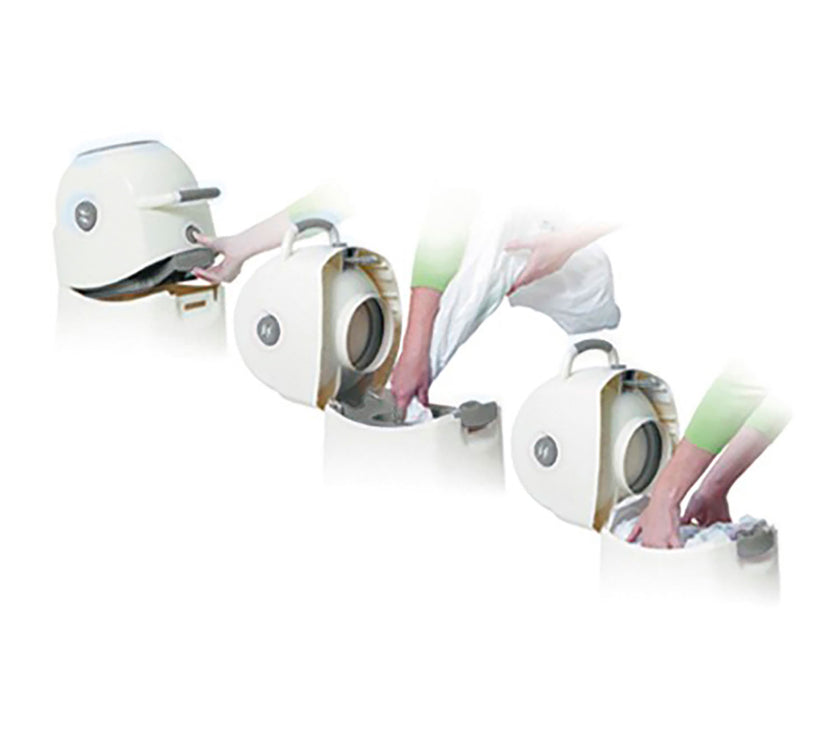 Large diaper container | Asalvo online store